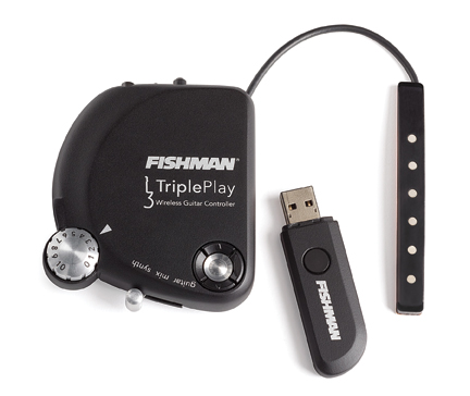 FISHMAN'S TriplePlay: Wireless Guitar Controller