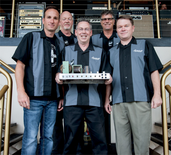 Marshall's Sales Team Meets Legendary #1 Amp